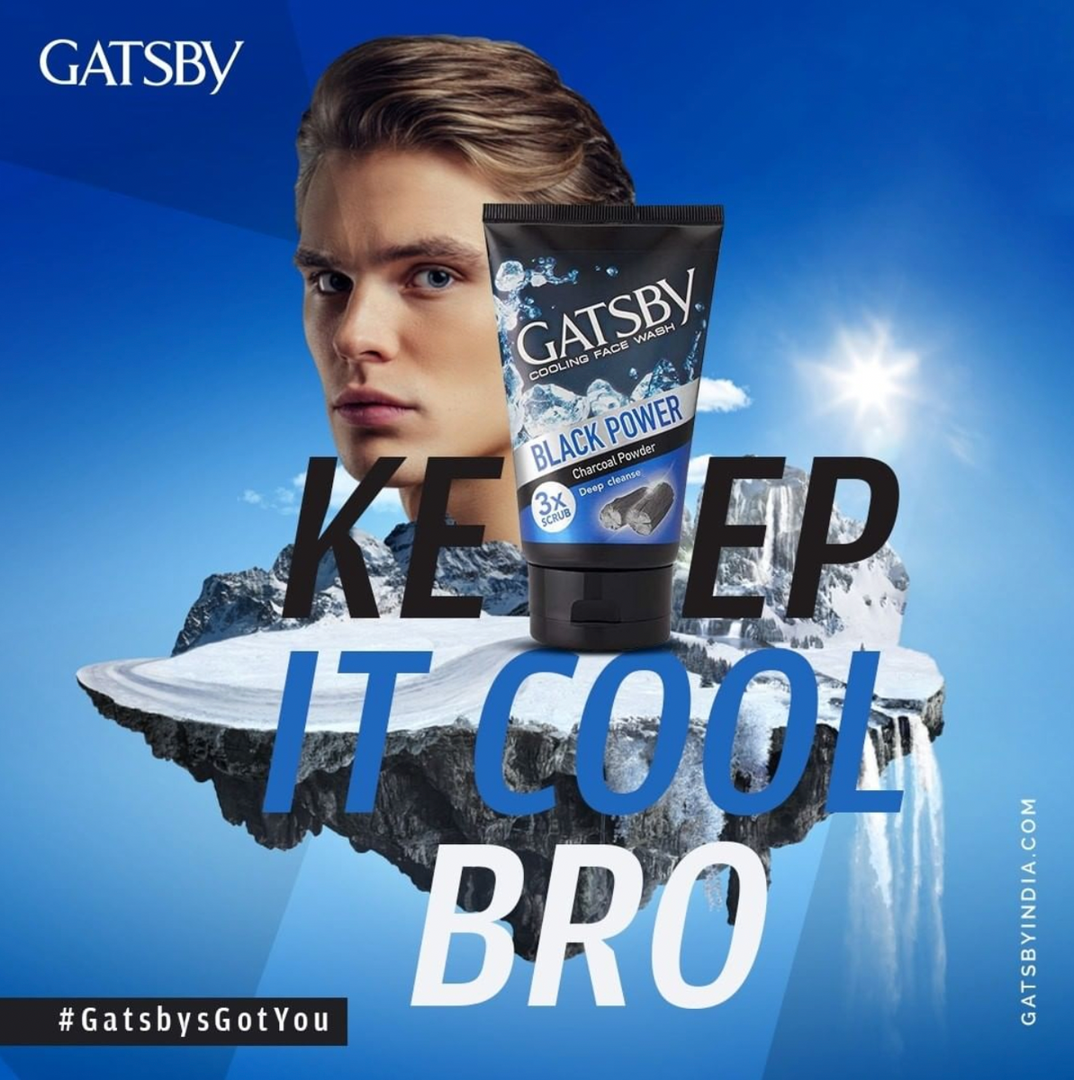 Buy Gatsby Cooling Face Wash - Perfect Clean, 100g Online in India at ...